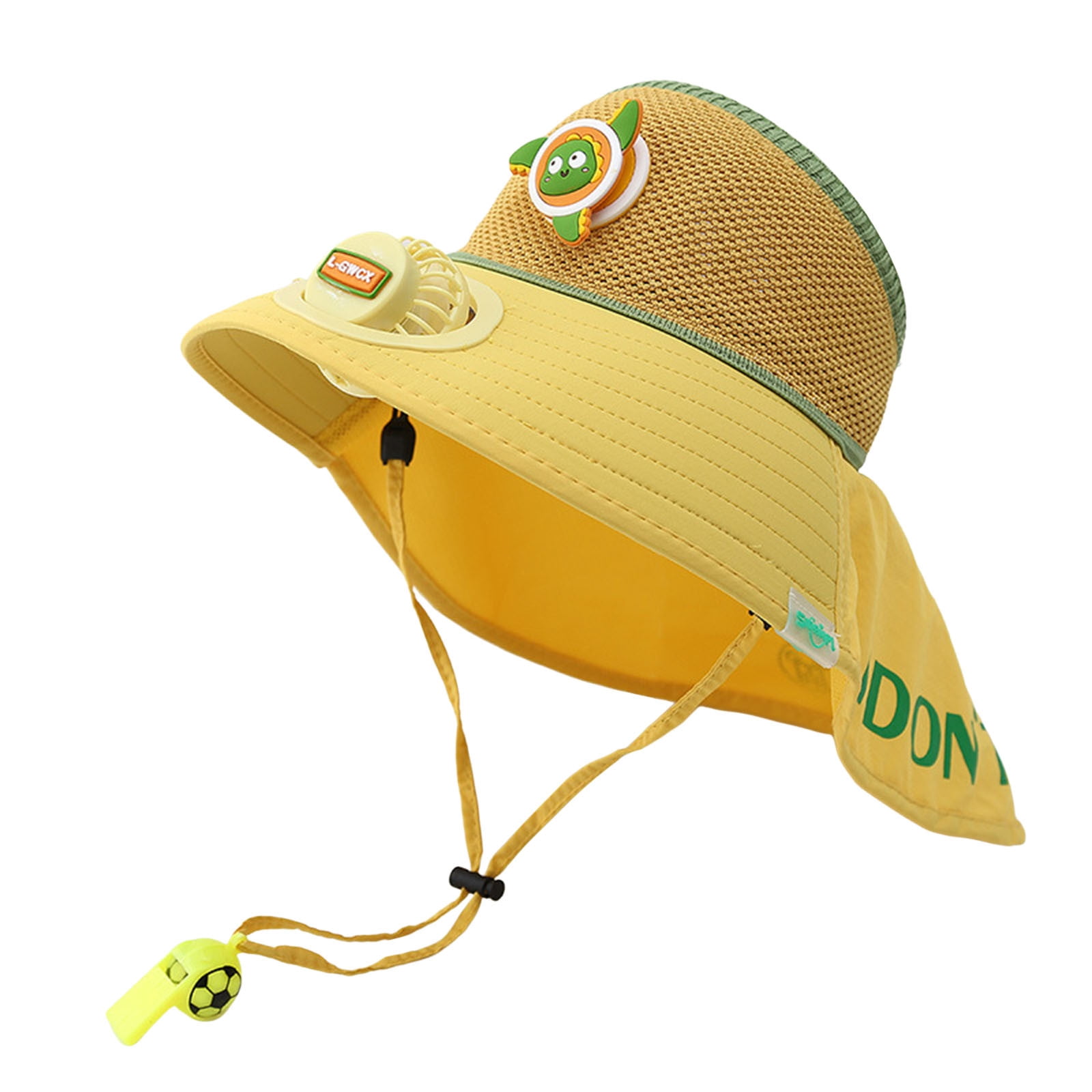 Daznico Hat with Fans Solar Power, Kids Sun Hat with Fan Summer Beach ...