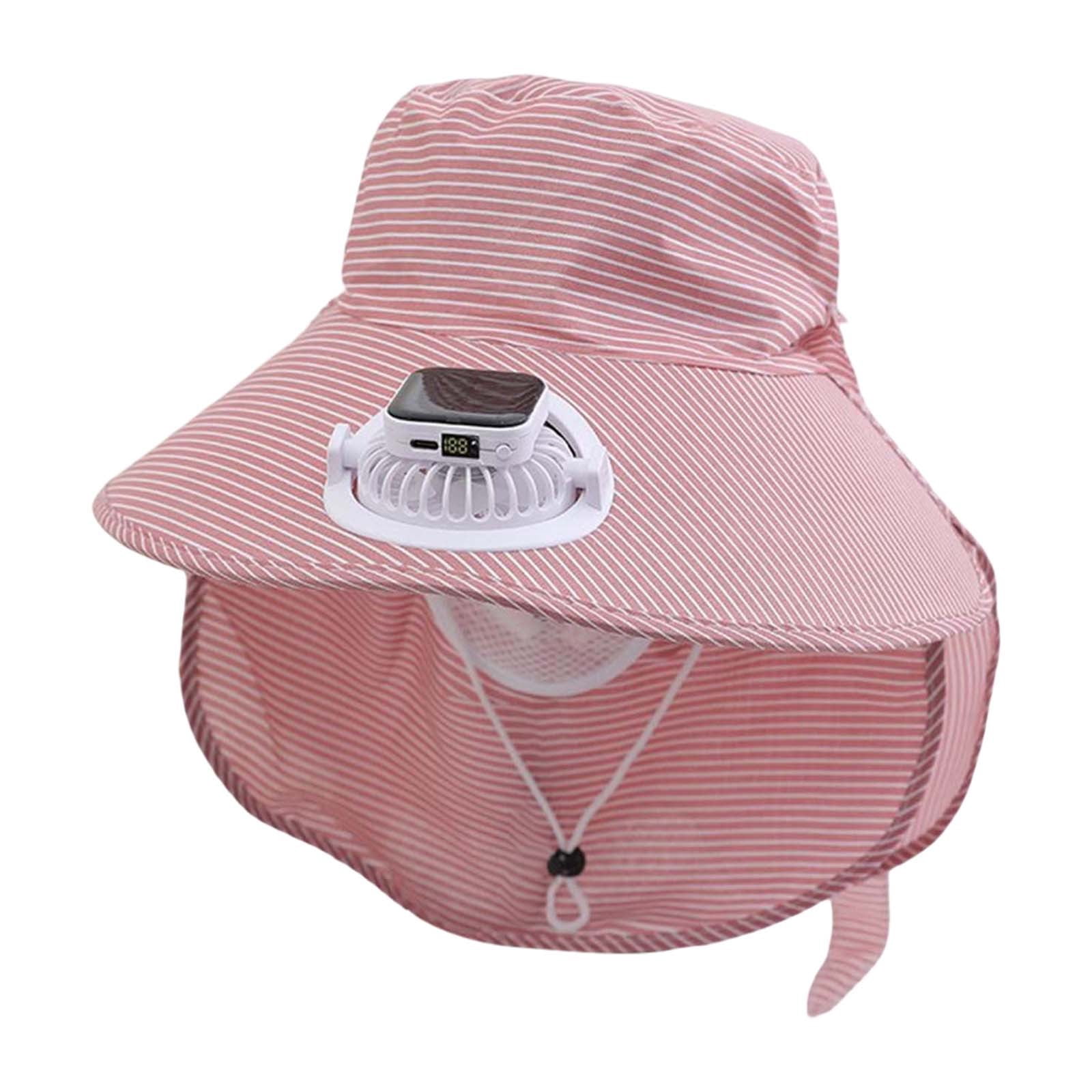 Daznico Hat with Fans Solar Power,Solar Fan Hat, Solar Fan Bucket Hat ...