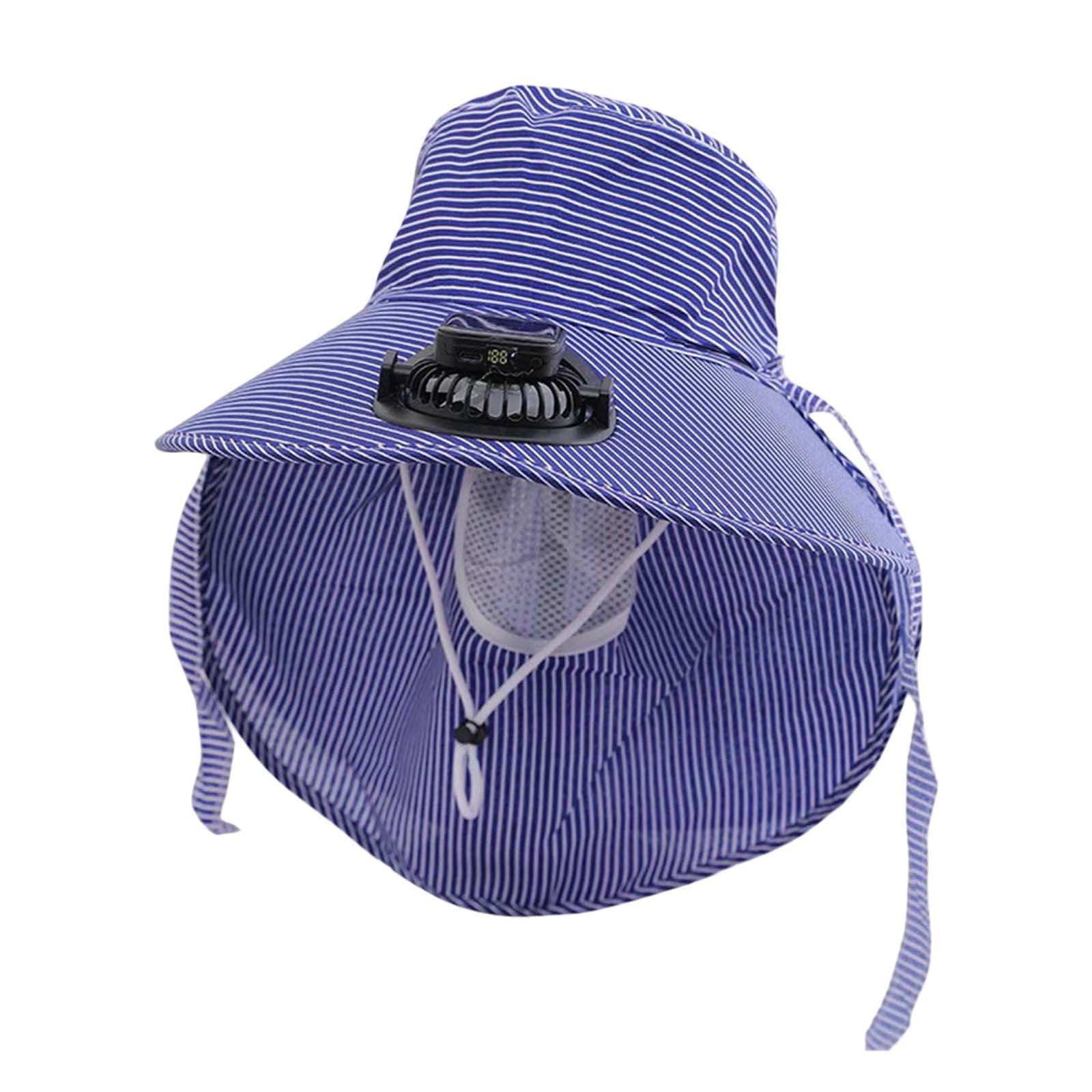 Daznico Hat with Fans Solar Power,Solar Fan Hat, Solar Fan Bucket Hat ...