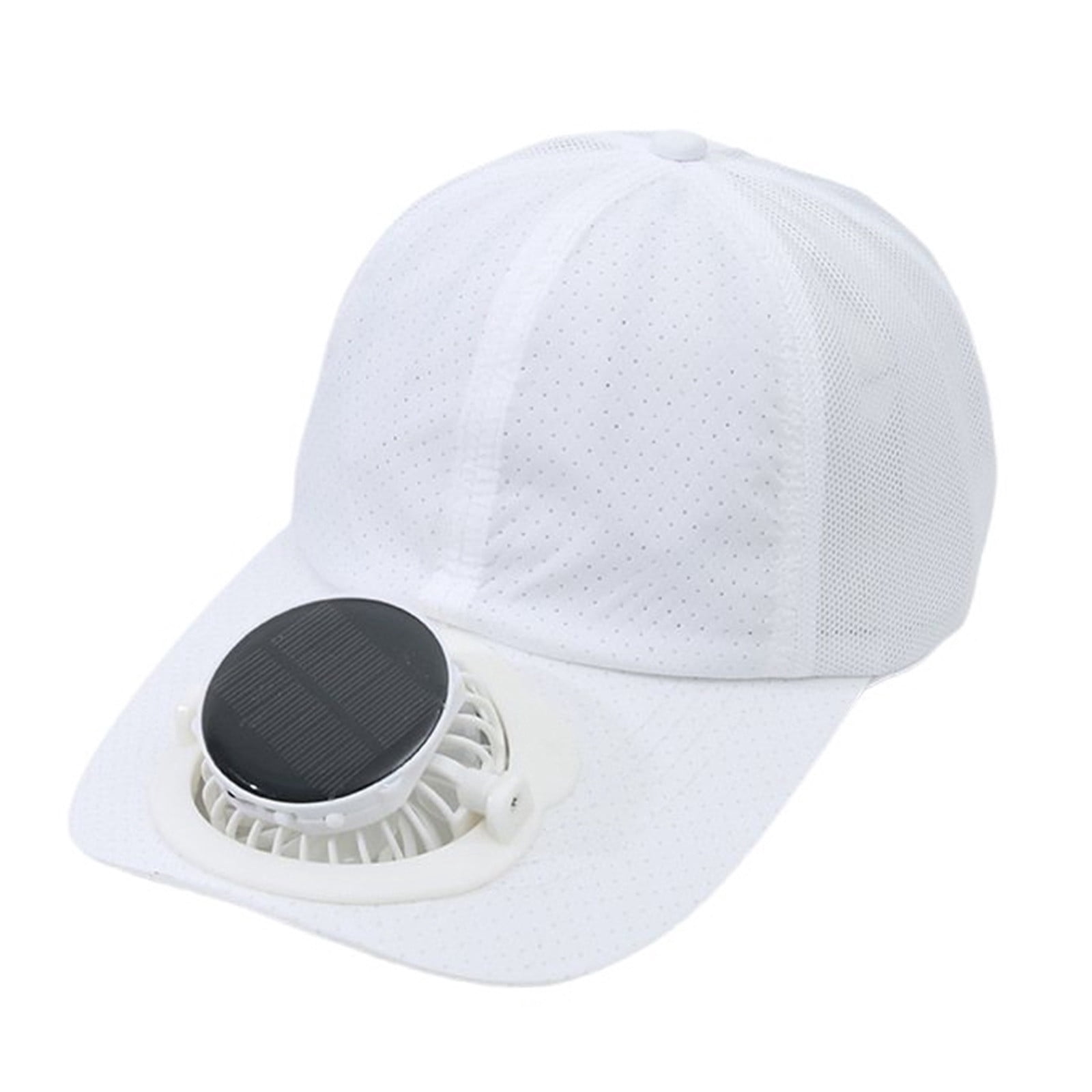 Daznico Hat with Fans Solar Power,Solar Fan Hat, Solar Fan Sun Hat for ...