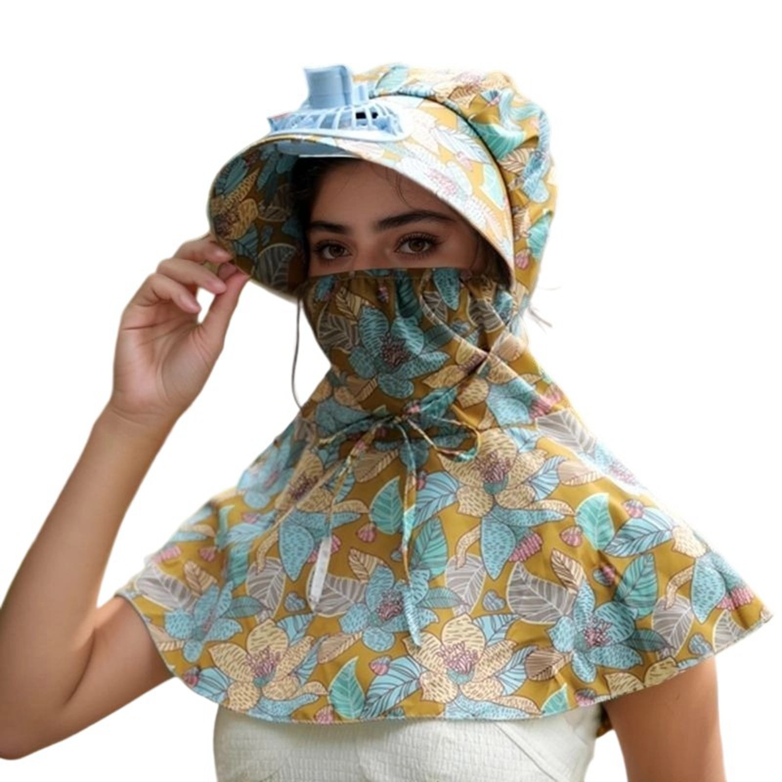 Daznico Hat with Fans Solar Power,Solar Fan Hat, Sun Hats for Outdoor ...