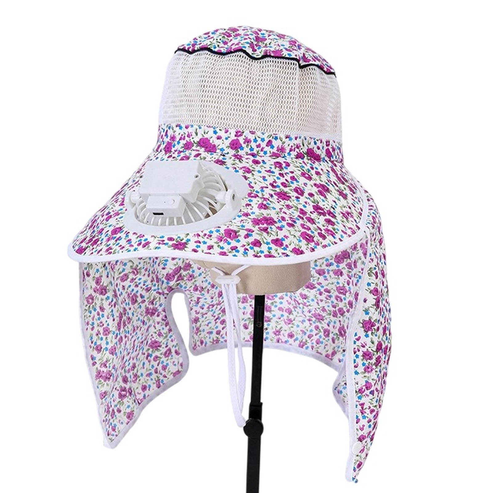 Daznico Hat with Fans Solar Power,Solar Fan Hat, Trendy Bucket Hats for ...