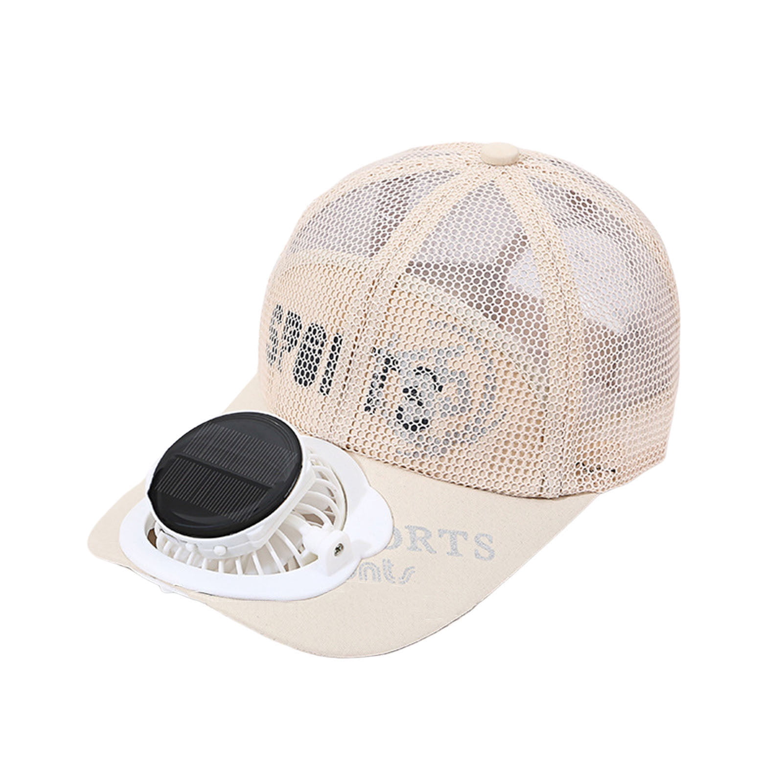 Daznico Hat with Fans Solar Power, Sun Visor Hat with Built In Fan for ...