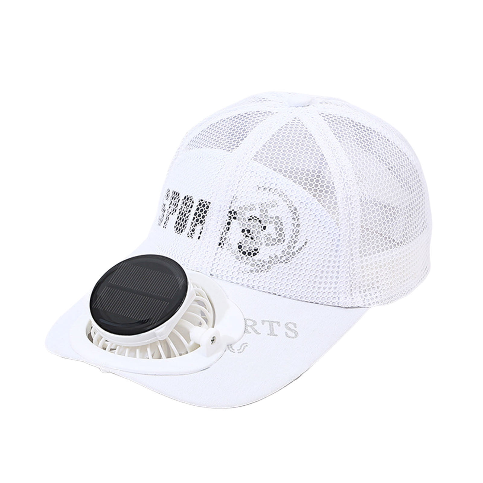 Daznico Hat with Fans Solar Power, Sun Visor Hat with Built In Fan for ...