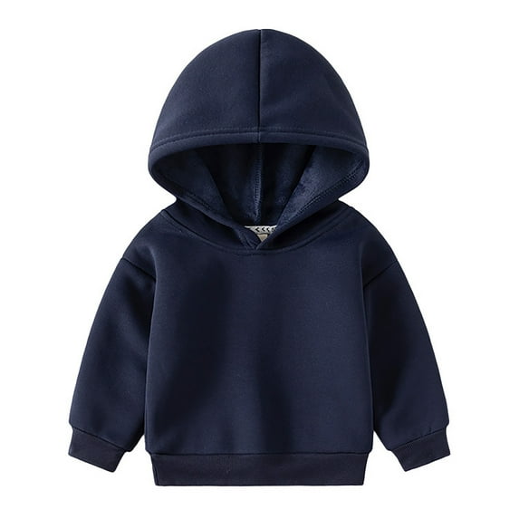 Daznico Infant Toddler Boys Girls Long Sleeve Solid Hoodie Tops Fall ...