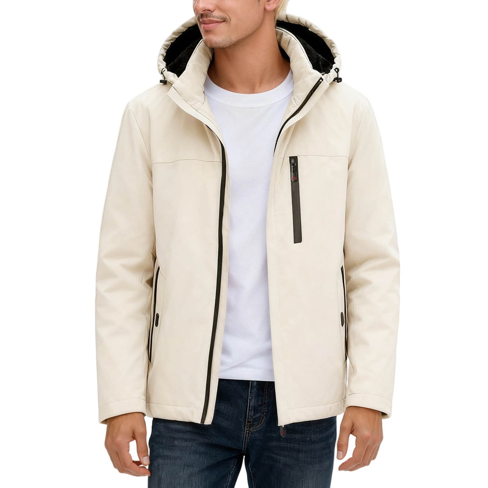 Daznico Jackets for Men, Jacket Outdoor Softshell Fashionable Warm Coat ...