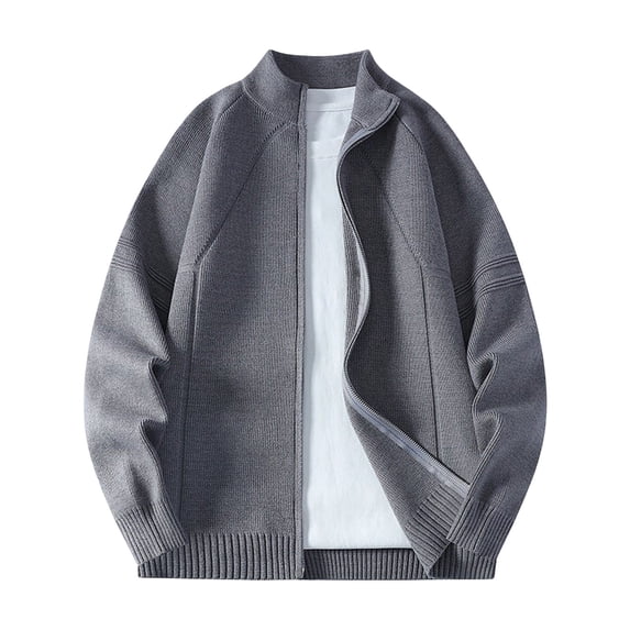 Daznico Jackets for Men,Knitted Sweater Coat Autumn Winter Casual Open ...