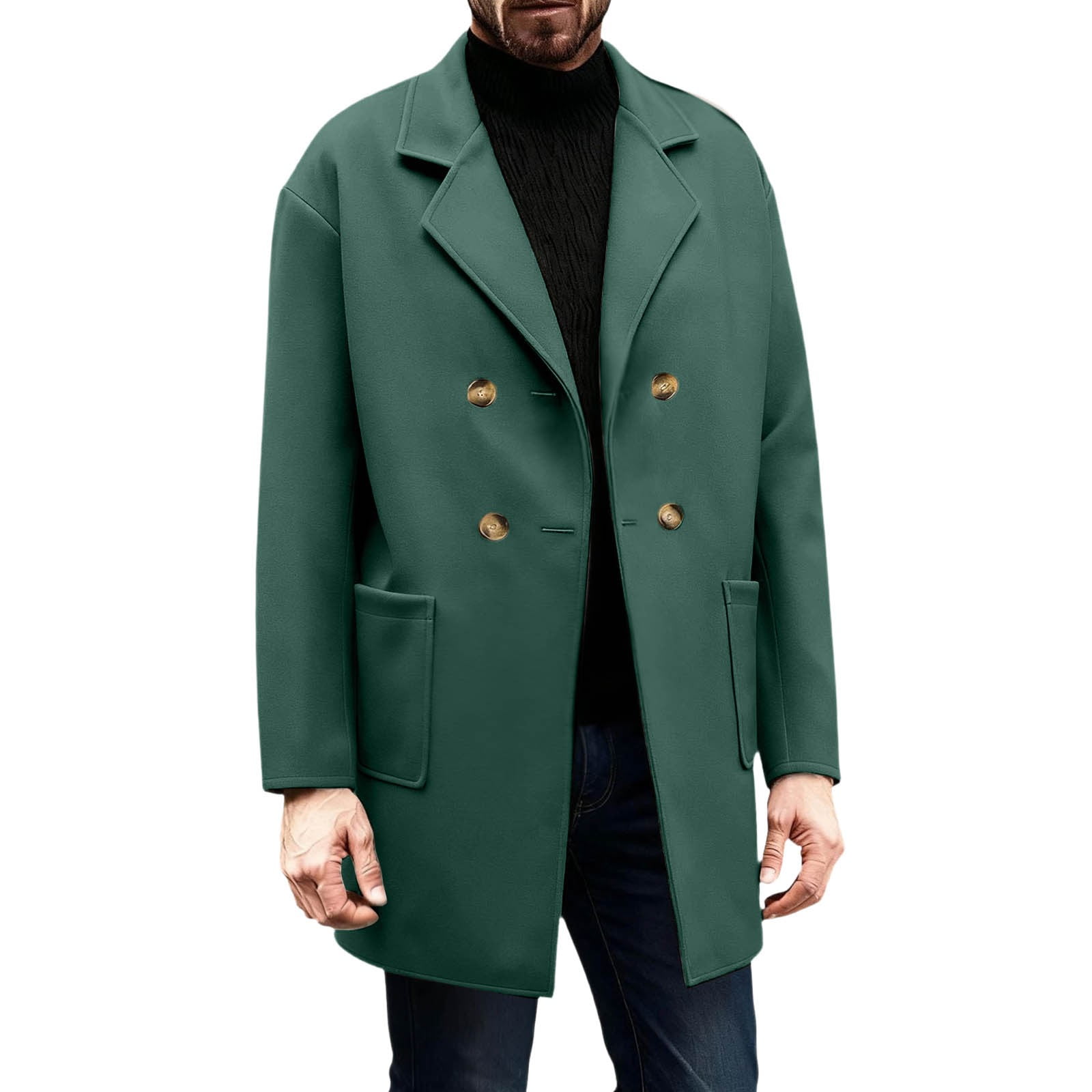 Daznico Jackets for Men,Outdoor Casual Blend Anorak Jacket for ...