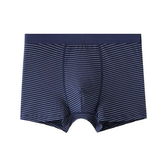 Daznico Men's Underwear Men's Loose Oversized Breathable Striped Flat Corner Pants Plus Size for ...