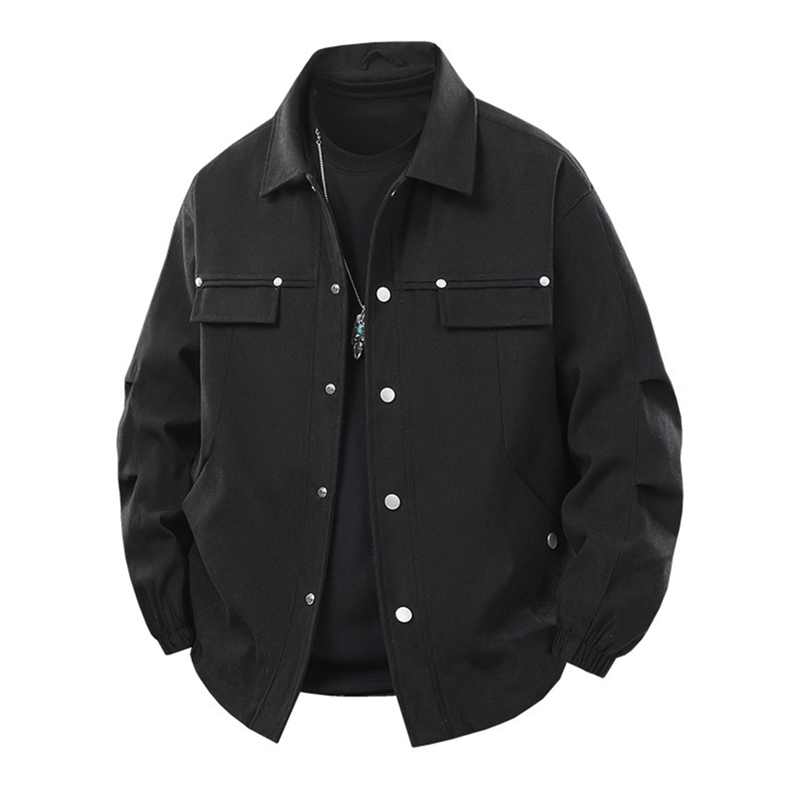 Daznico Mens Winter Jacket - Men's Casual Jacket Retro Japanese Style ...