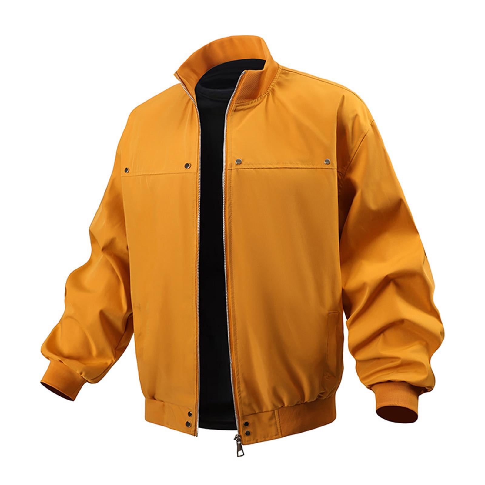 Daznico Mens Winter Jacket - Solid Color Hooded Zipper Jacket Men's ...