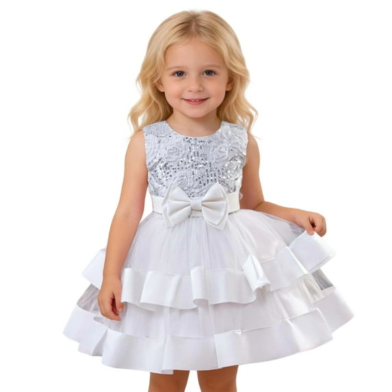 Daznico Party Dress for Girls Gown with Layered Skirt For,Mardi Gras ...