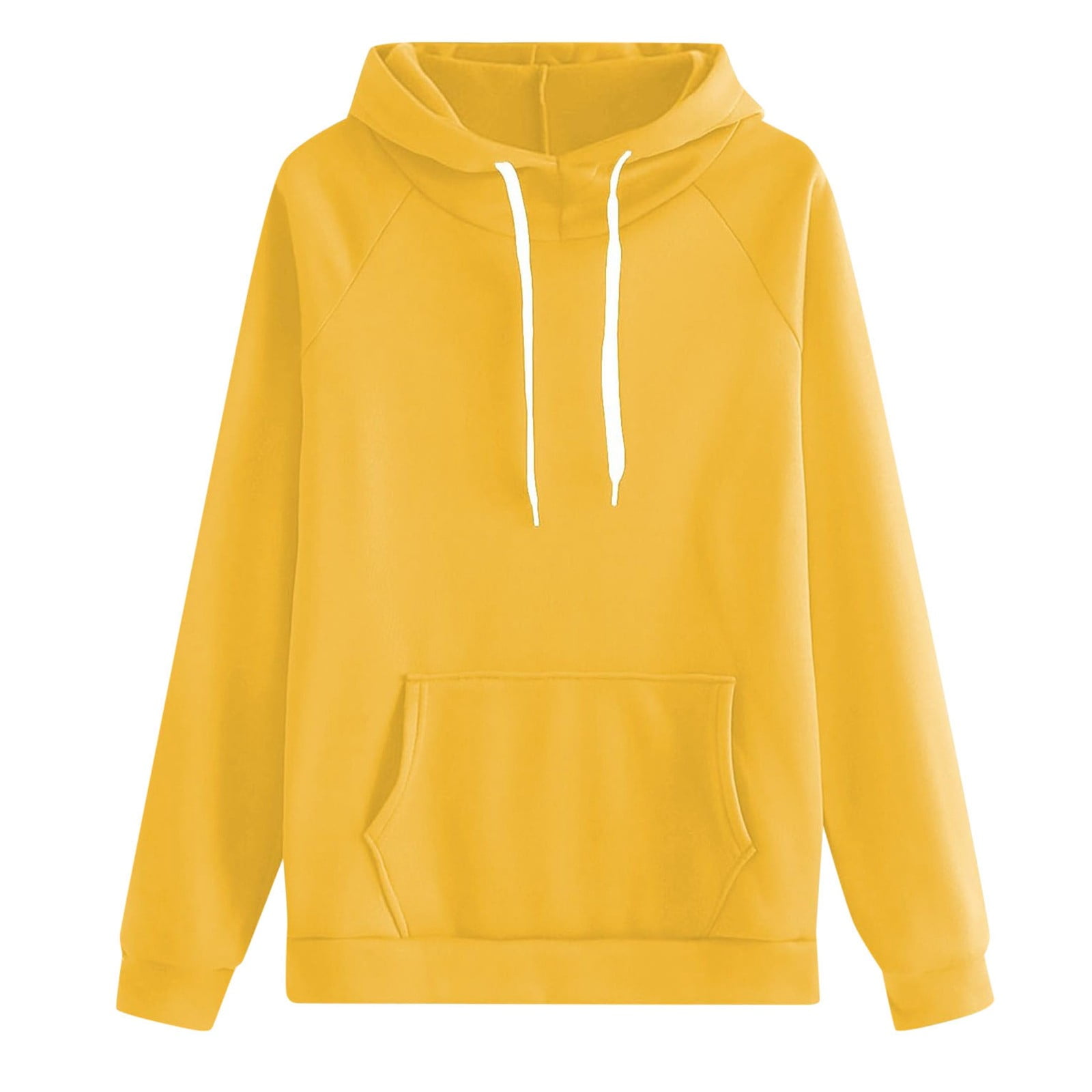 Daznico Sweatshirt for Women - Women's Hooded Solid Color Sweatshirt ...