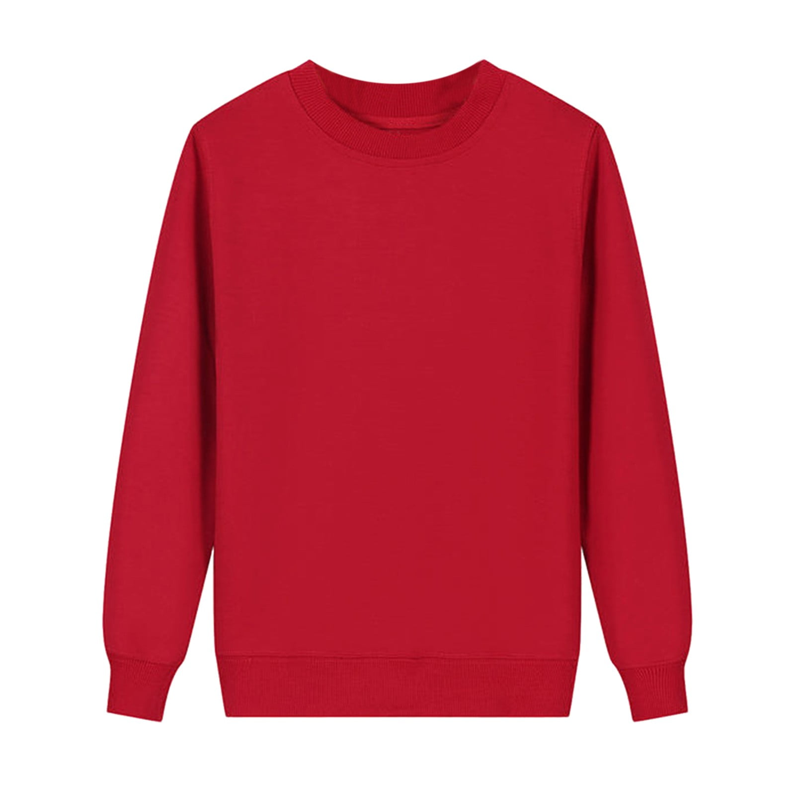 Daznico Sweatshirt for Women Ladies Autumn Winter O Neck Solid Color ...