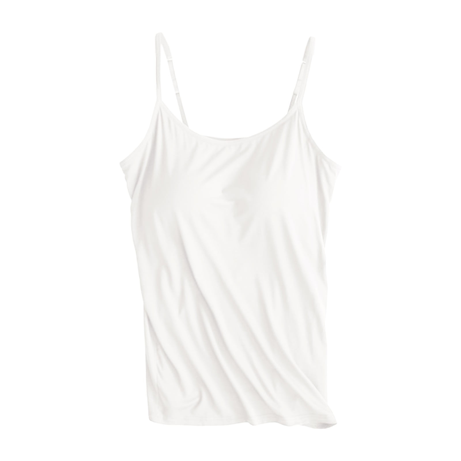 Customer reviews for Daznico Tank With Built-In Bra Women's Basic Solid Camisole Stretch Tank ...