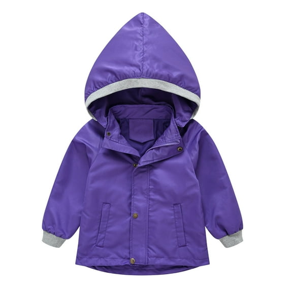 Daznico Toddler Boys Girls Winter Coat with Pocket Hooded Jacket Zipper ...