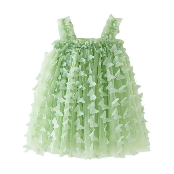 Daznico Toddler Girls Sleeveless Holiday Party Costume Dress Dance ...