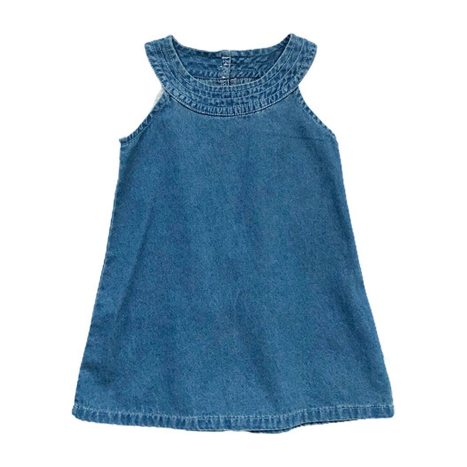 Daznico Toddler Kids Baby Girls Summer Casual Halter Dress Party ...