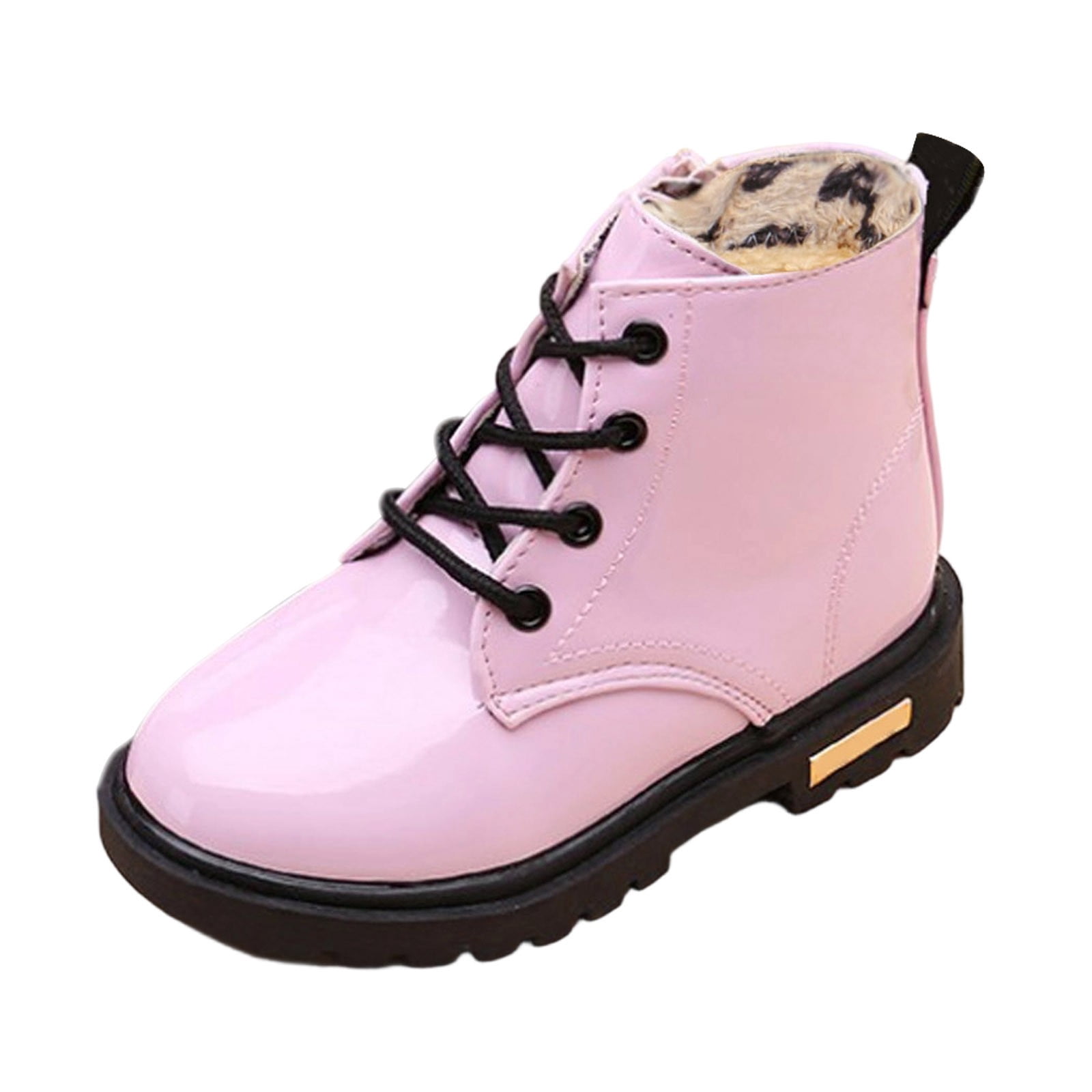 Daznico Warm Lined On Boots for Girls Comfortable Durable Cold Weather ...