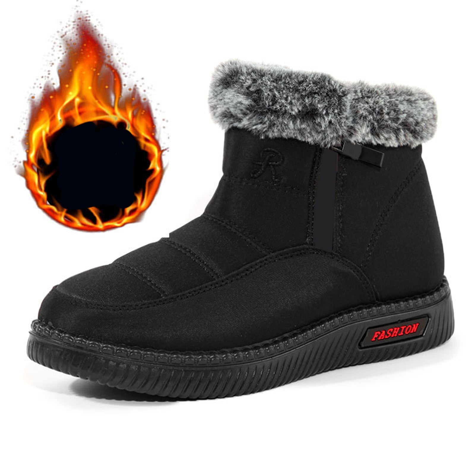 Daznico Winter Boots for Women,Winter Boots Slip Warm Lined Comfortable ...