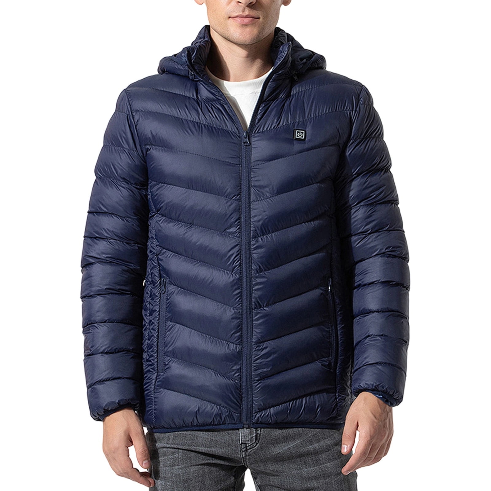 Daznico Winter Coats for Men,Winter Heated with 9 Area Warmth ...