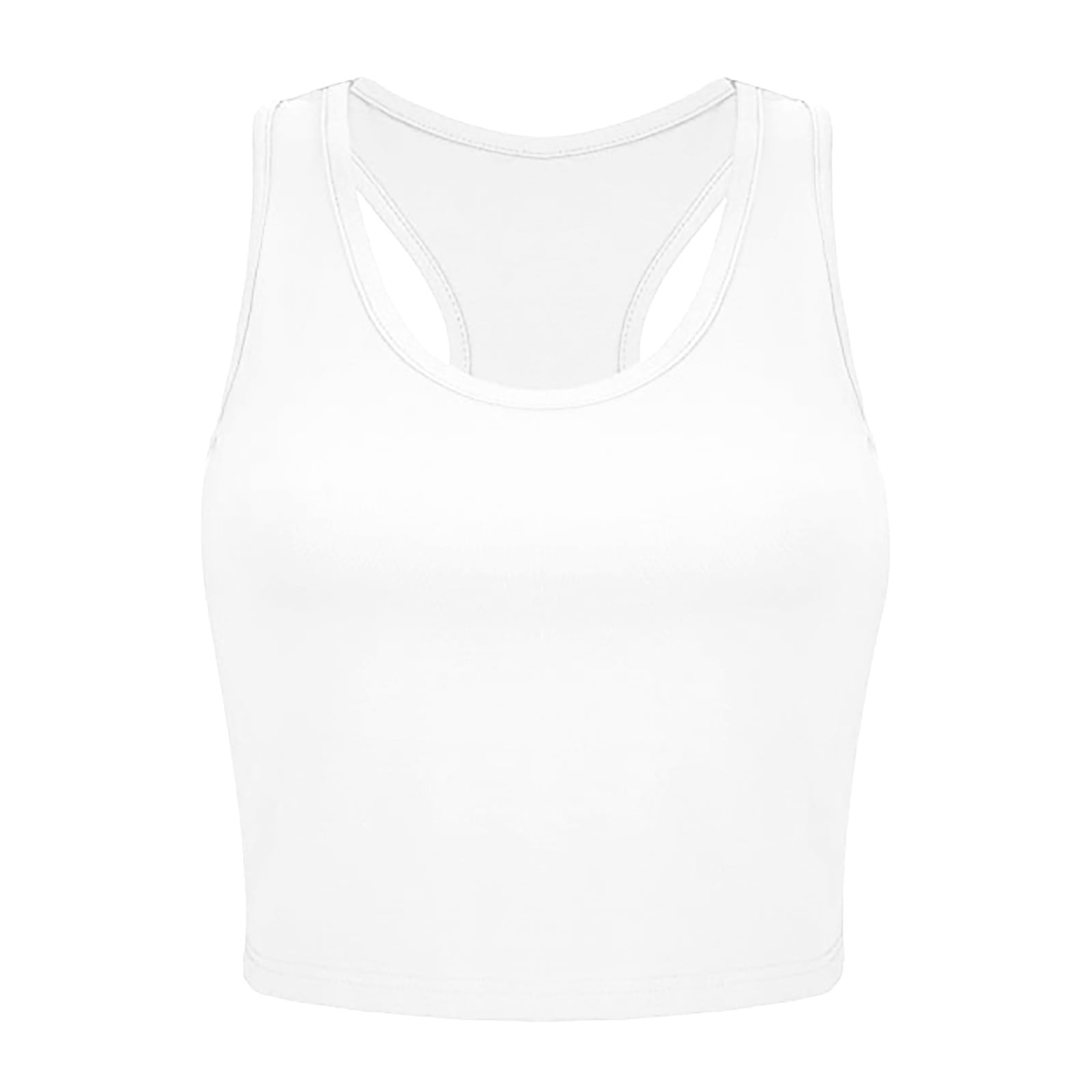 Daznico Women Casual Y2K Navel- Yoga Short Tank Top with Tight Bottom ...