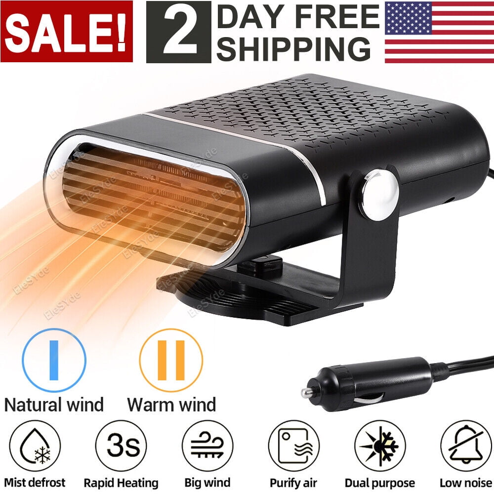 Dazone 150W Car Auto Portable Electric Heater Heating Cooling Fan ...