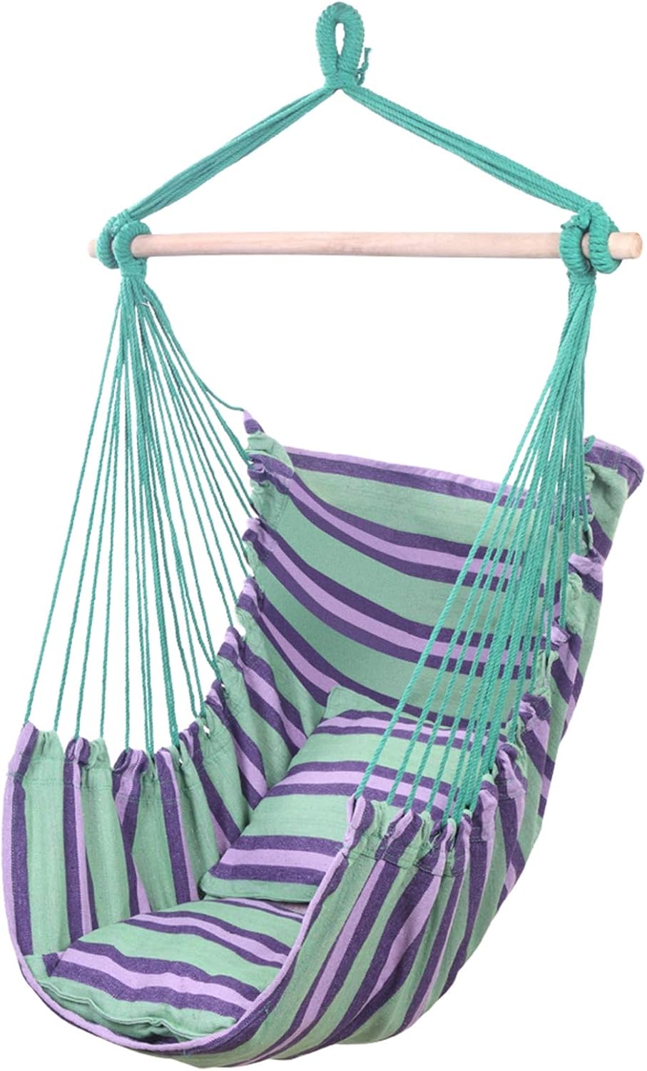 DazzAura Hanging Hammock Chair, Comfortable Air Swing Chair, 37 Inch ...