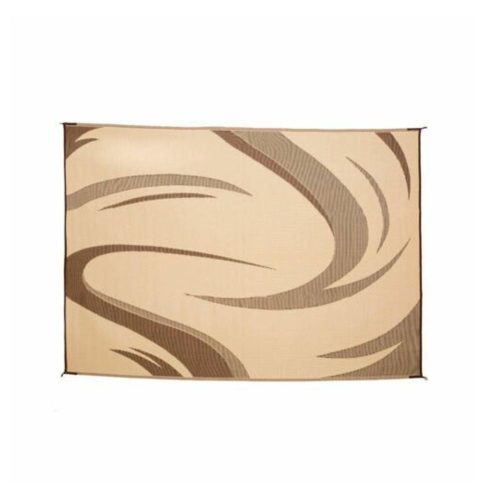 DazzAura Outdoor Patio Deck RV Mat Reversible Rug 8 x 11 ft Foldable ...