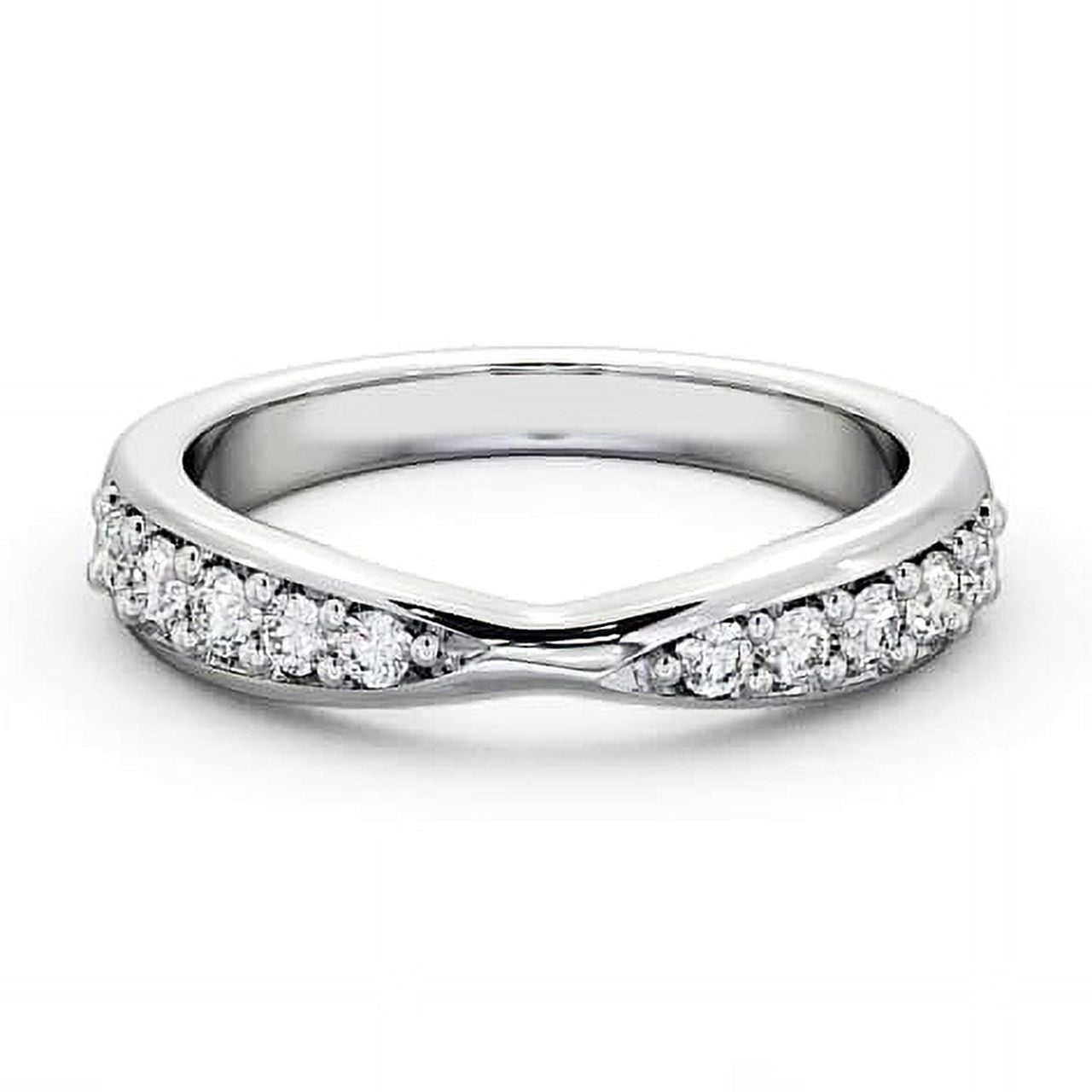 Dazzle Jewel 1.8 Ct Round Cut Lab-Created Diamond Ring – 14K White Gold ...