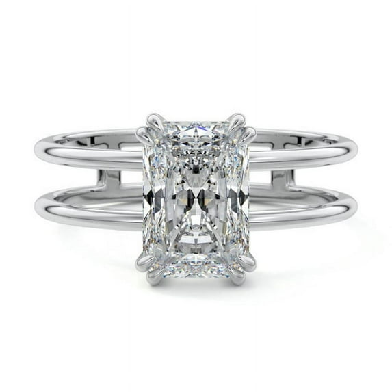 Dazzle Jewel Radiant Cut Excellent 2 Ct Diamond Ring For Women's - Solo ...