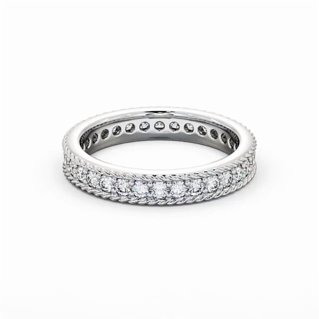 Dazzle Jewelry Brilliant Round Cut Full Eternity Ring - 2.9 Ct ...