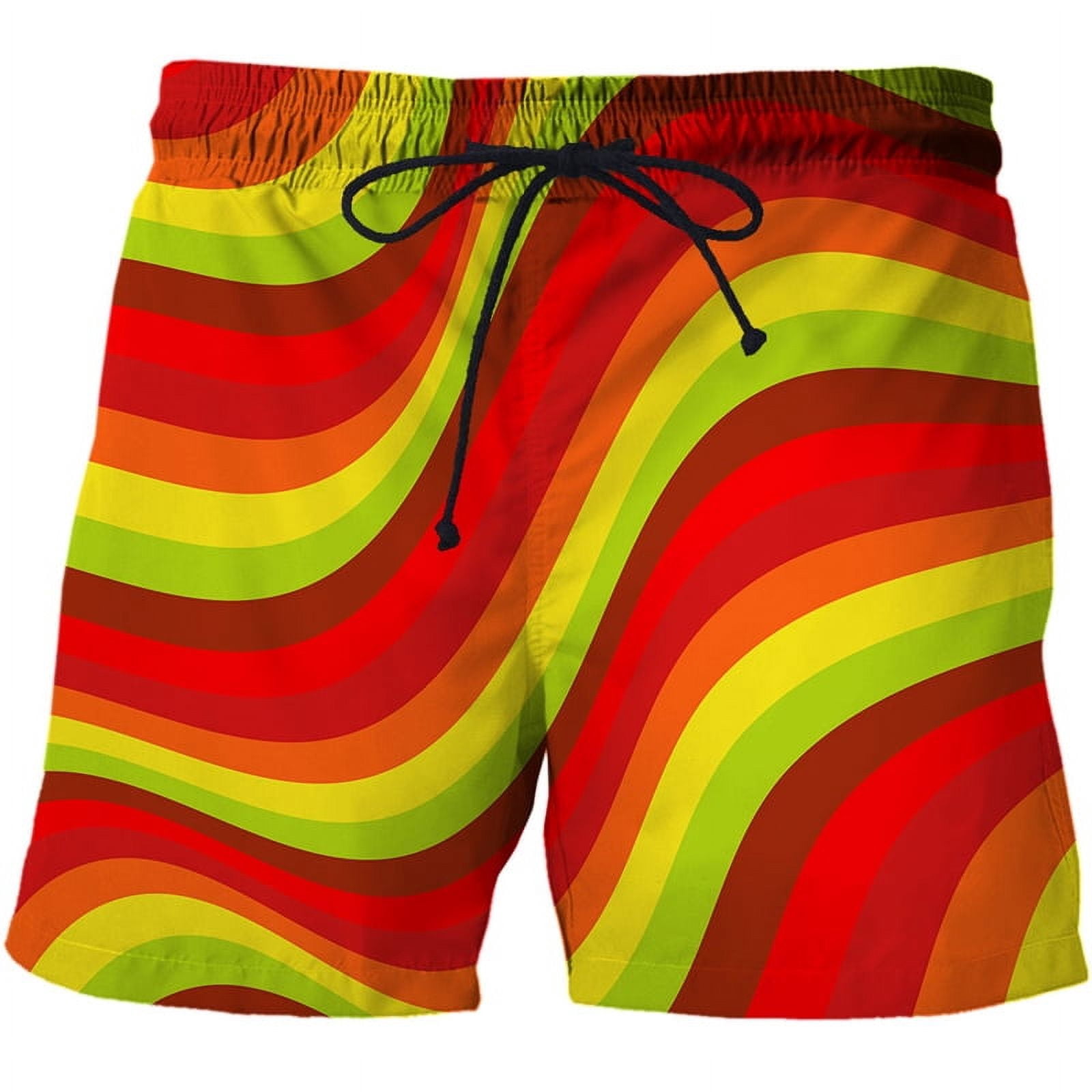 Dazzle n Graphic Beach Shorts Pants Men 3D Printed Surf Board Shorts ...