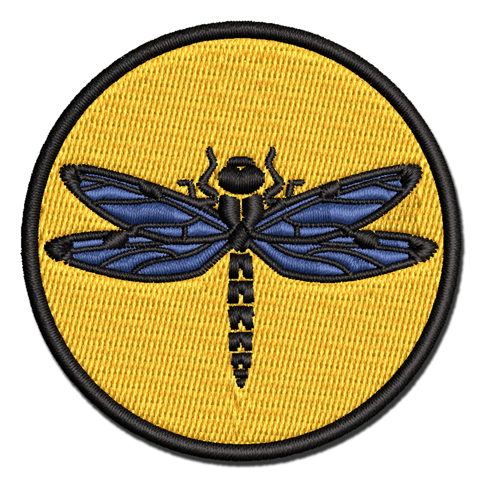 Dazzling Dragonfly Dasher Darner Insect Applique Multi-Color ...