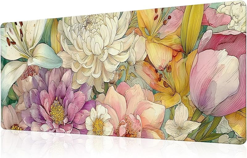 Dazzling Galaxy Gaming Mouse Pad Blue Desk Mat XL Mouse Gaming Pads ...