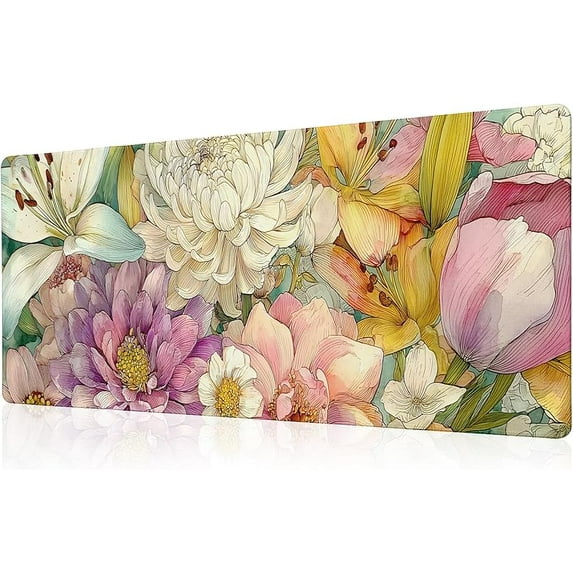 Dazzling Galaxy Gaming Mouse Pad Blue Desk Mat XL Mouse Gaming Pads ...