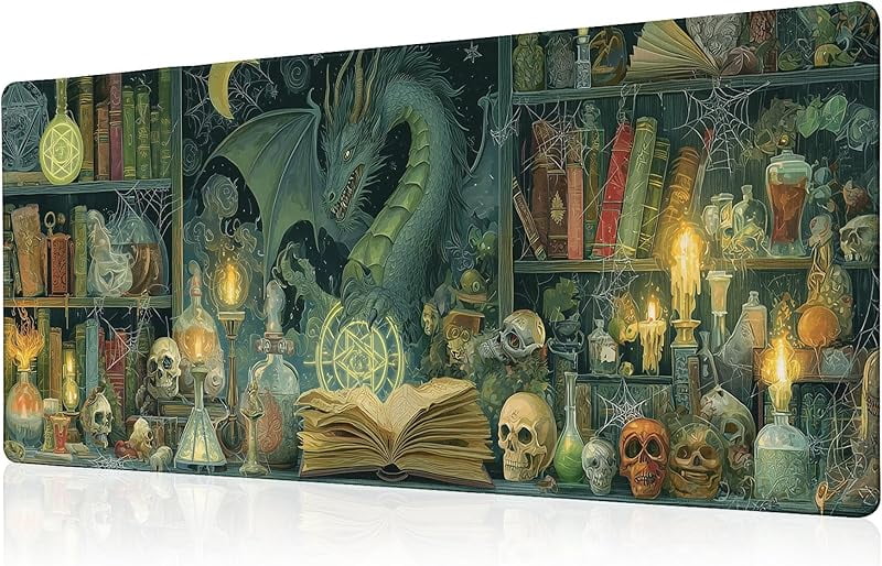 Dazzling Galaxy Gaming Mouse Pad Blue Desk Mat XL Mouse Gaming Pads ...