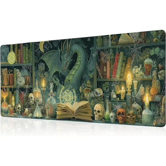 Dazzling Galaxy Gaming Mouse Pad Blue Desk Mat XL Mouse Gaming Pads ...