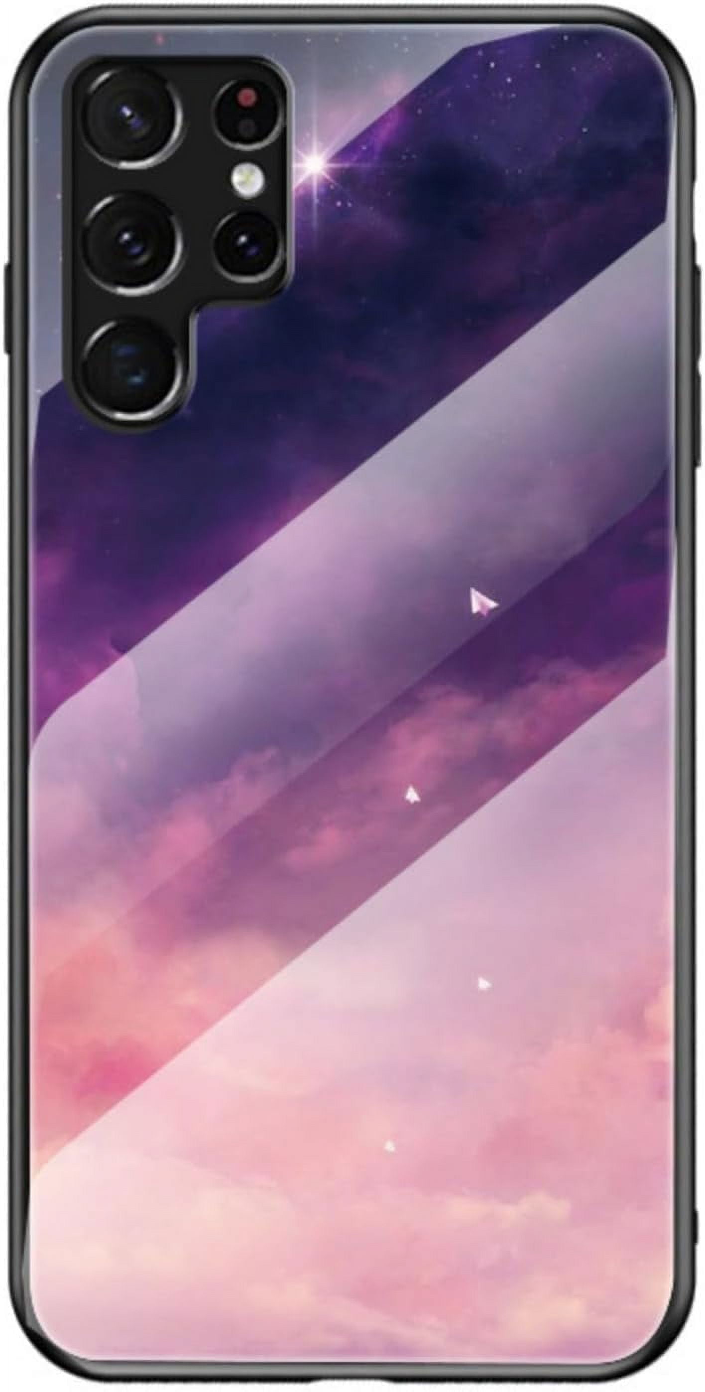 Dazzling Glass Starry Sky Pattern Phone Case for Samsung Galaxy A72 A52 ...