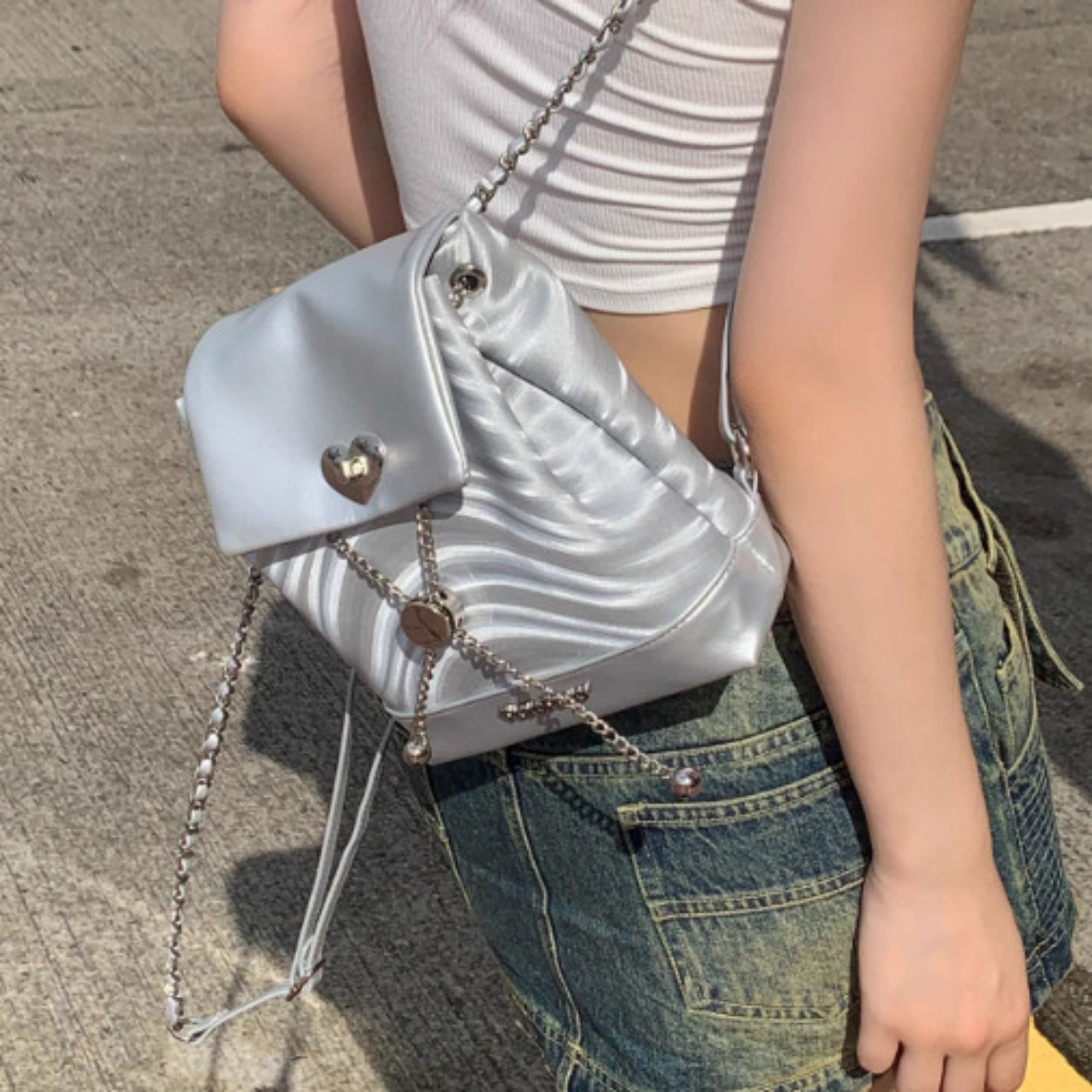 Dazzling Ripple Chain Backpack - Walmart.com