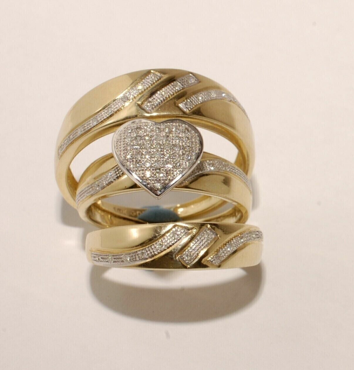 Dazzlingdaimonds Jewels 3.50 Ctw Round Cut White Diamond Wedding ...