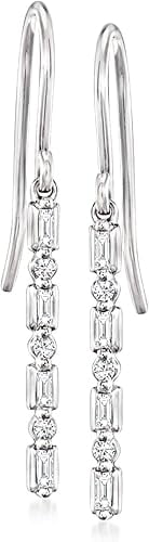 Dazzlingdaimonds Jewels 925 Sterling Silver 2.00 Ct Round Cut Diamond ...