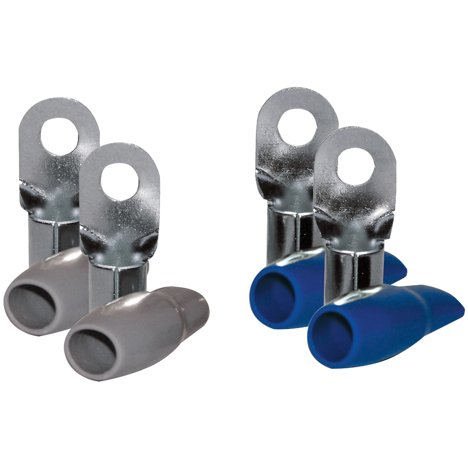 Db L Rt0b 0-gauge 5/16" Nickel-plated Ring Terminals, 4 Pk - Walmart.com