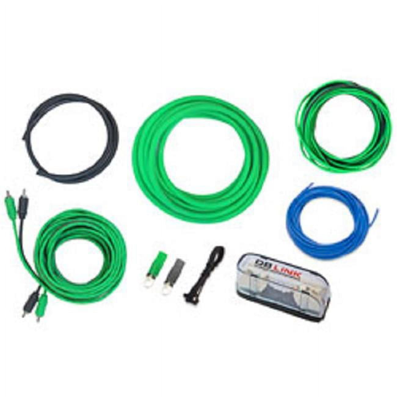 Db Link Wiring GK4MANL Amp Kit 4ga Mini Anl Xtreme Green - Walmart.com