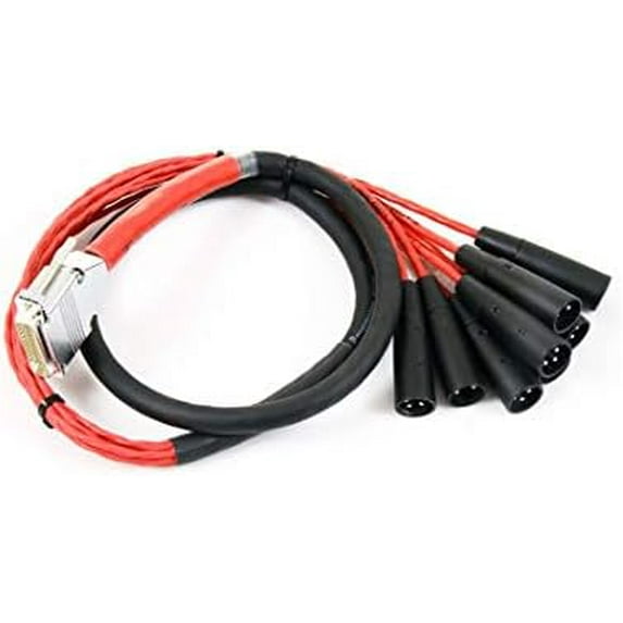Db25-Xlrm Digisnake 4' 8 Channels Output Model #Mh098 (99403042600)$$Music - Walmart.com
