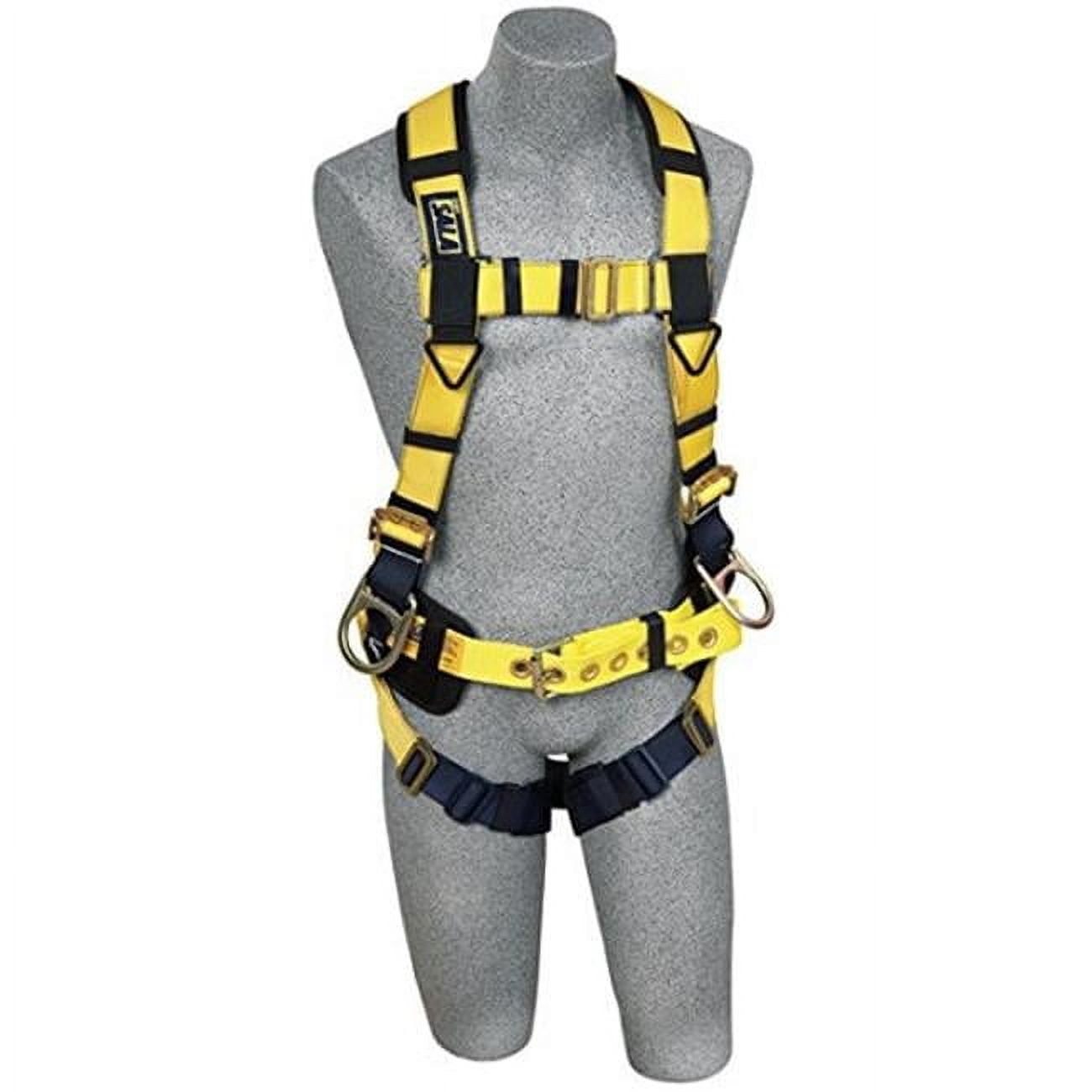 Dbi/Sala 098-1106451 Delta Iron Workers Harness, Back-Side D-Rings, Pass Thru Buckle Leg Straps ...