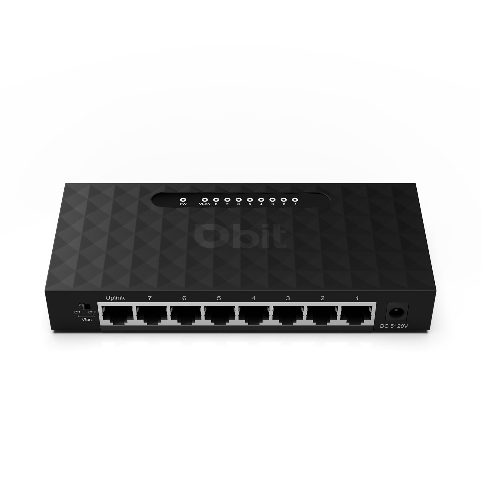 Dbit 8-Port 1000Mbps Gigabit Unmanaged Ethernet Switch Splitter Uplink ...