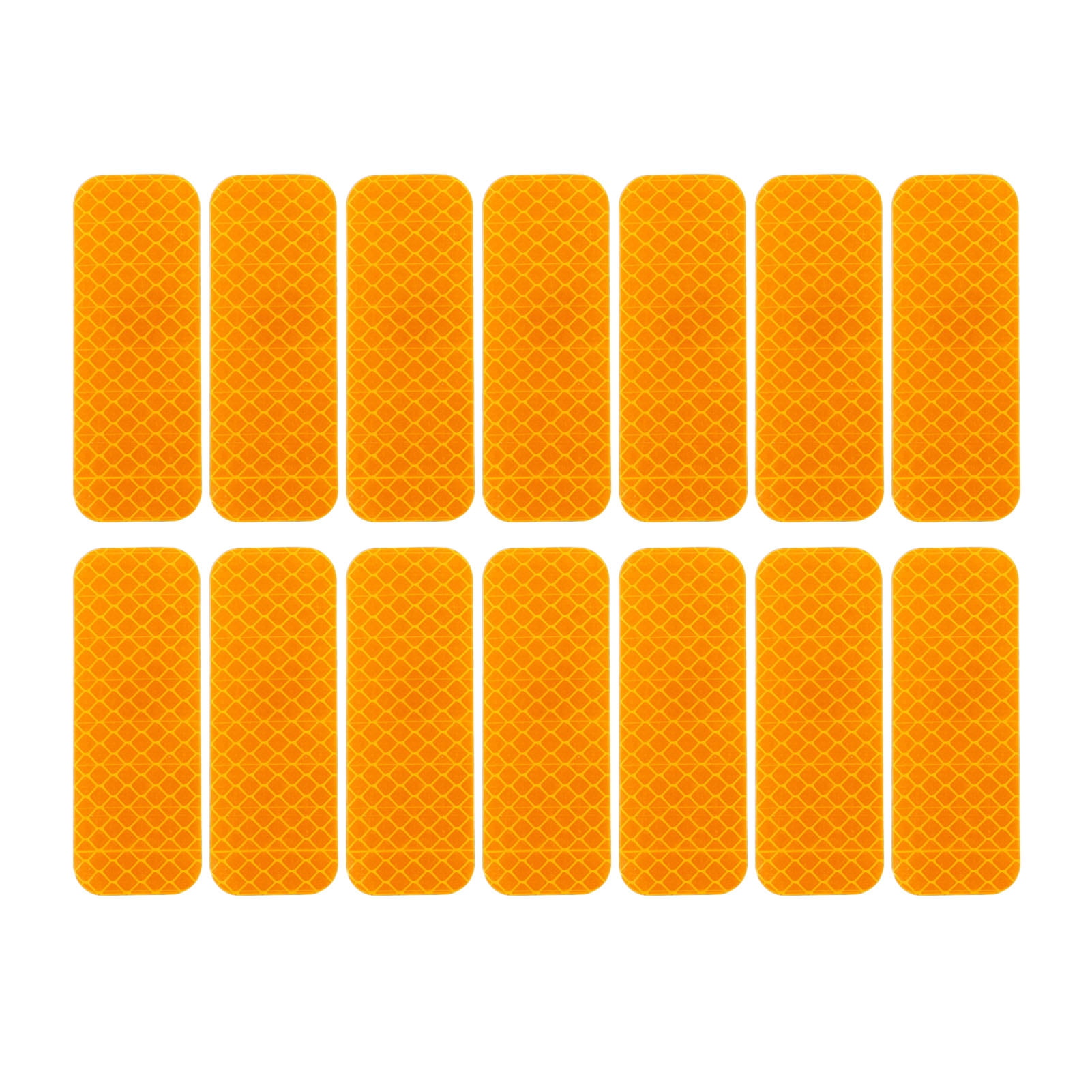 Dbuoem 14Pcs Reflective Warning Strip Tape Car Bumper Reflective Strips ...