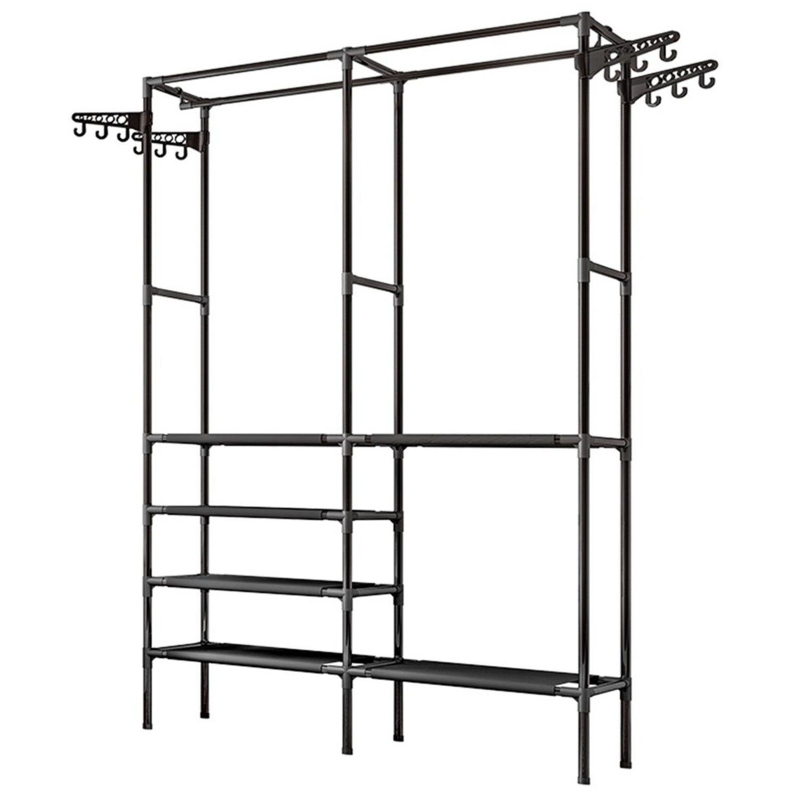 Dbuoem 4-Tier Garment Rack Heavy Duty Commercial Grade Rack，Garment ...
