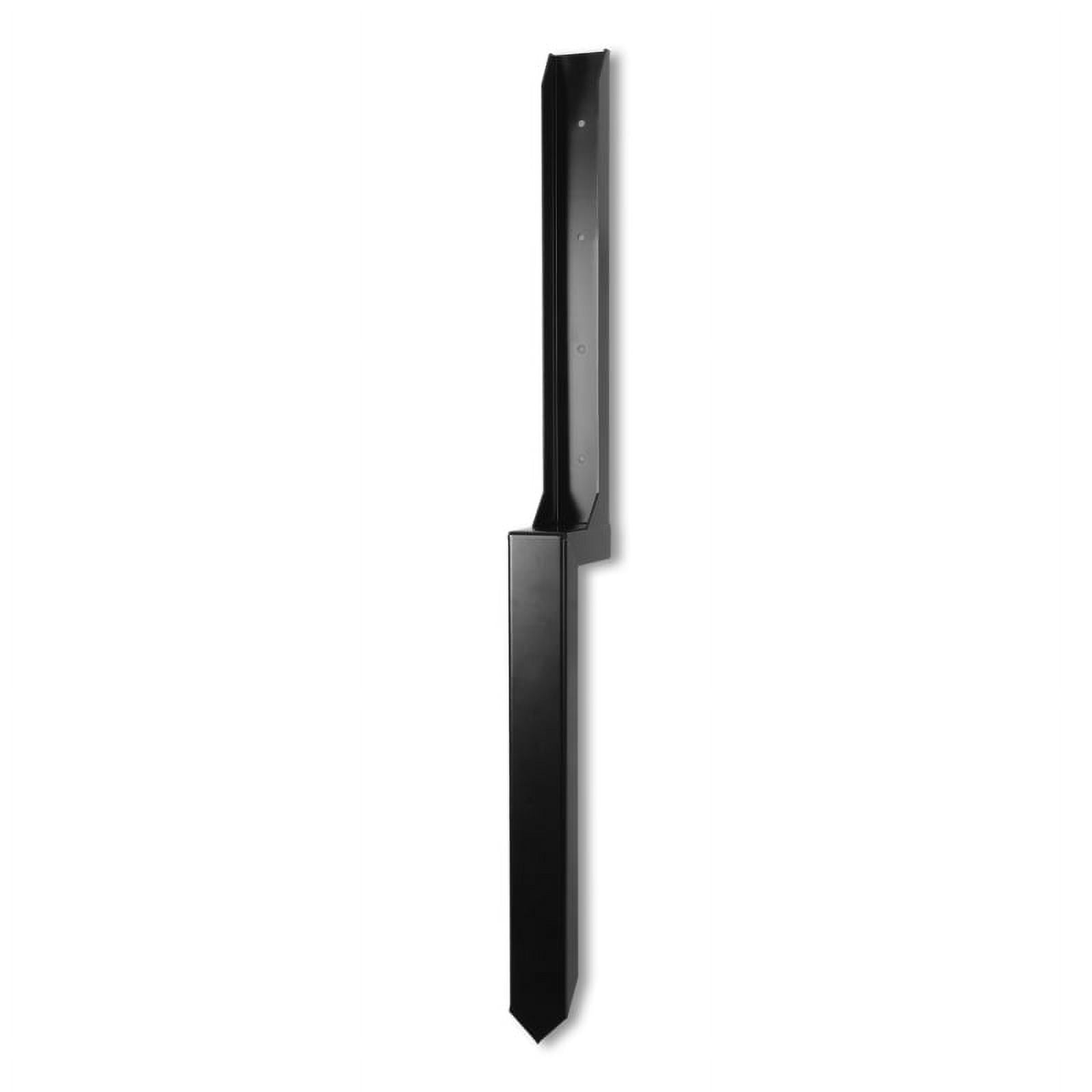 Dbuoem 4Pcs Fence Post Repair Stakes with Fixing Screws,Powder-coated ...